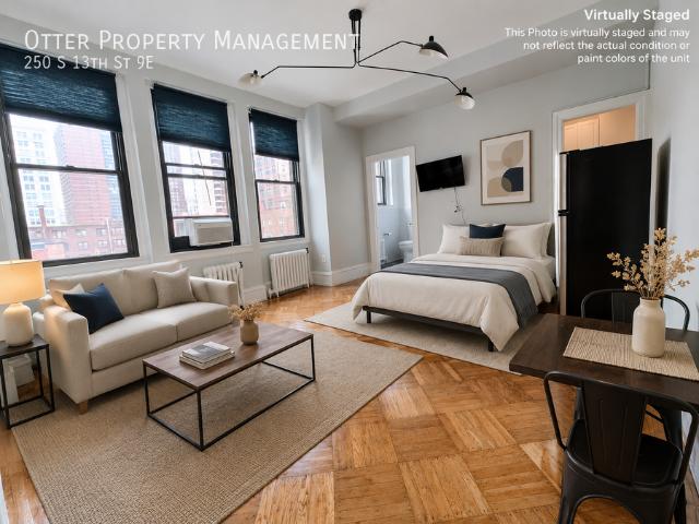 Studio Apartment for Rent at 250 S 13th St Apt 9e #9E, Philadelphia, PA 19107 Washington Square West