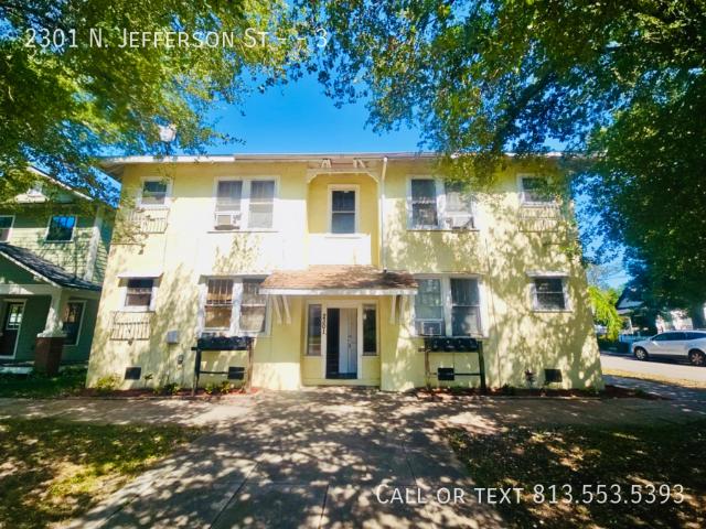 Studio Apartment for Rent at 2301 N Jefferson St #3, Tampa, FL 33602 Tampa Heights