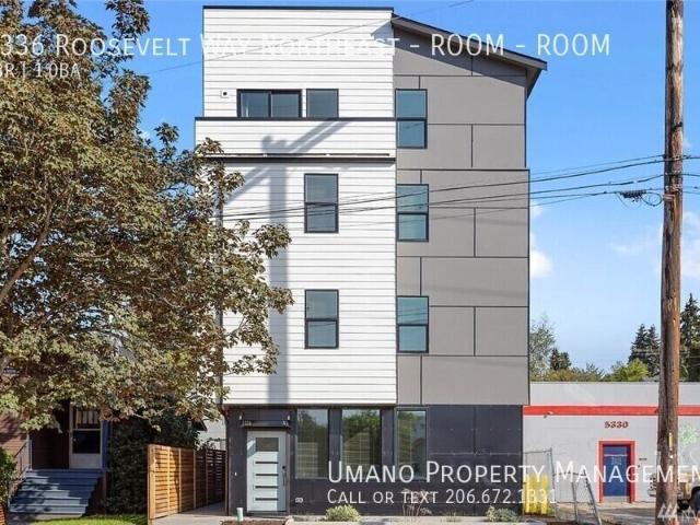 Studio Apartment for Rent at 5336 Roosevelt Way Ne, Seattle, WA 98105 University District