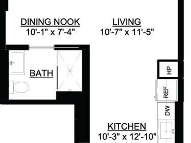 Studio Apartment for Rent at 717 S Clark St, Chicago, IL 60605 Loop