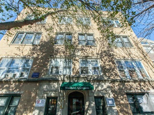 Studio Apartment for Rent at 816 W Waveland Ave #15, Chicago, IL 60613 Lakeview