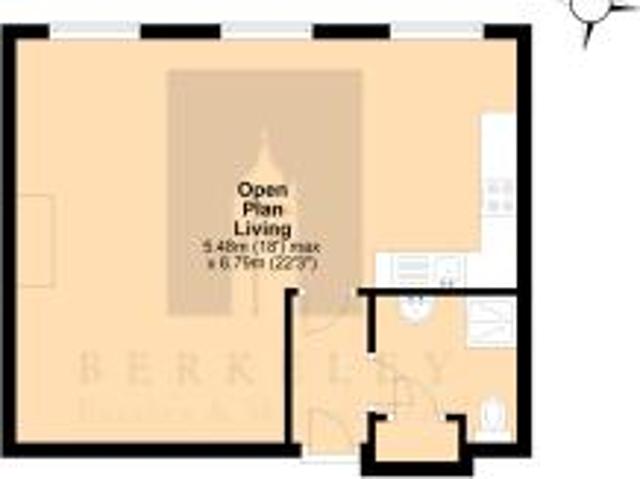 Studio apartment for rent in Arundel House, Portland Square, BS2