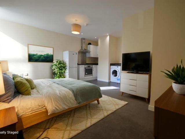 Studio flat for rent in Burleys Way, Leicester, LE1