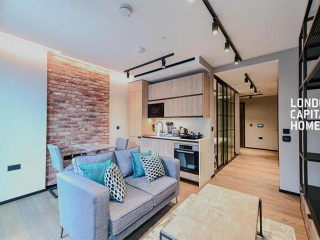 Studio apartment for rent in The Stage, 22 Hewett Street, London, EC2A