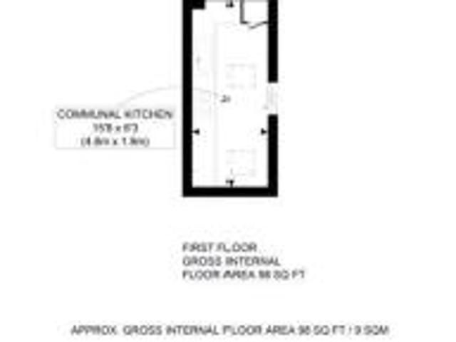 Studio apartment for rent in Weston Park, Crouch End, London, N8
