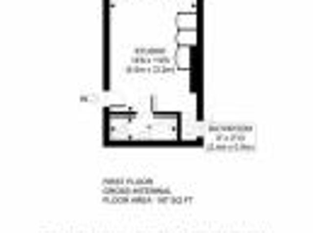 Studio apartment for rent in Weston Park, Crouch End, London, N8