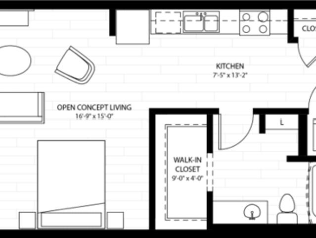 Studio apartment, looking to fill ASAP Golden Valley/Wayzata