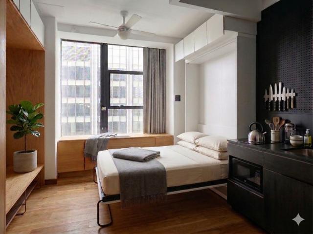 Studio Apartment Wall Street