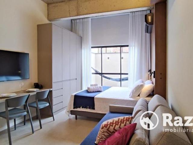 STUDIO ÁREA TOTAL DE 60,16m² ÁGUA VERDE REF 6197