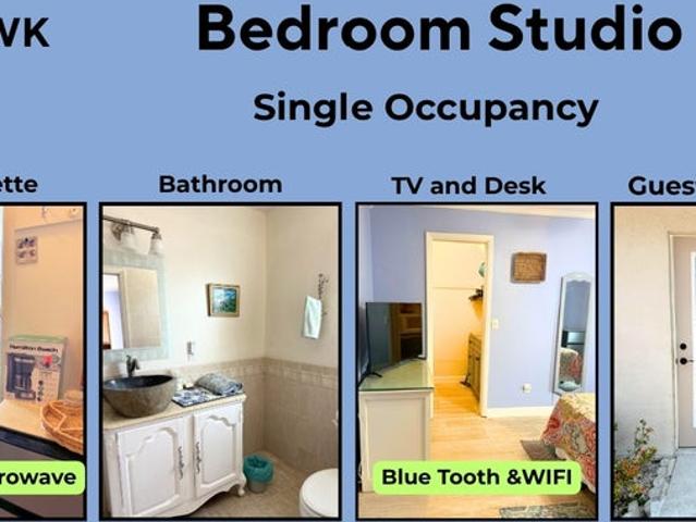 Studio bedroom