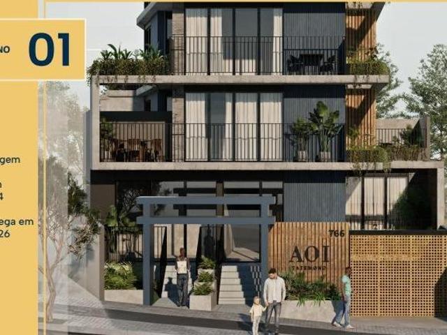 Studio Garden moderno no Água Verde, Rentabilidade, inspiração japonesa!