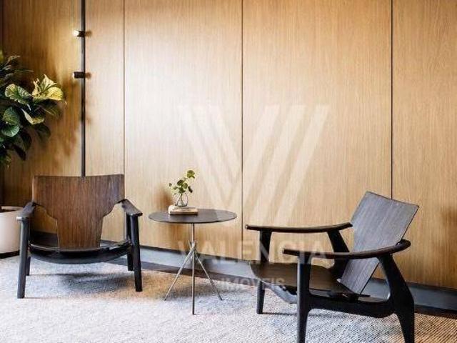 Studio Garden | 49m² priv | 1 Quarto | São Francisco Curitiba/PR