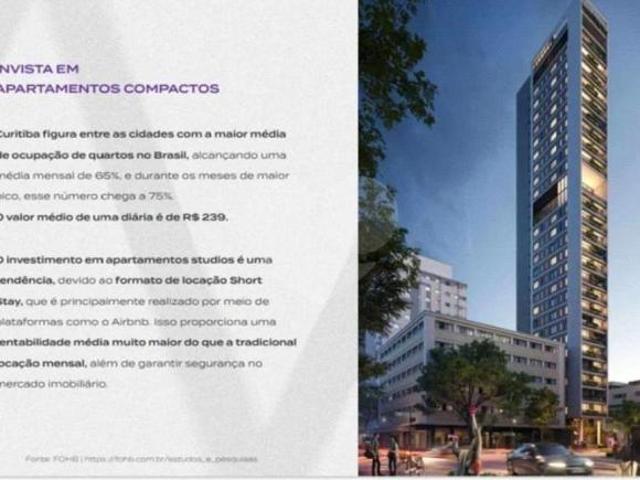 Studio de 17m² a venda no Centro