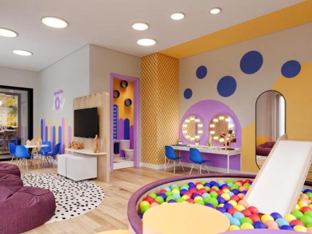 Studio de 25m² no Bairro Tingui Curitiba Joy