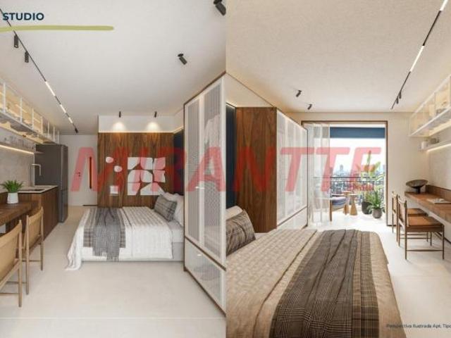 Studio de 26m² com 1 quartos