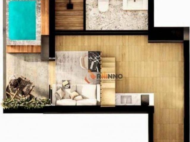 Studio de 27,66 m² no Centro de Curitiba
