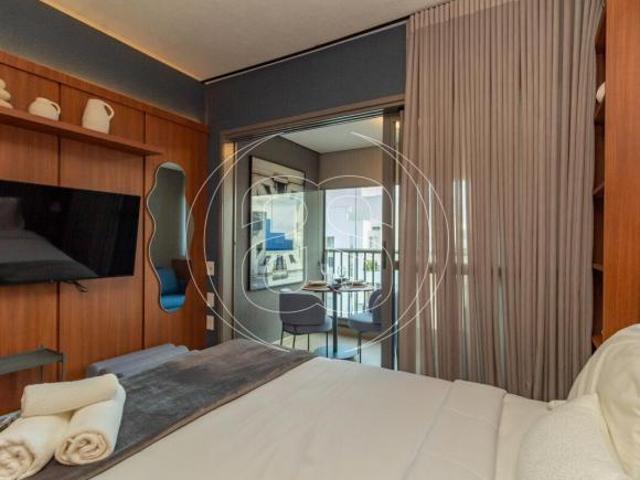 Studio de 27m² totalmente mobiliado em Moema Índios, ideal para quem busca praticidade e ótima local