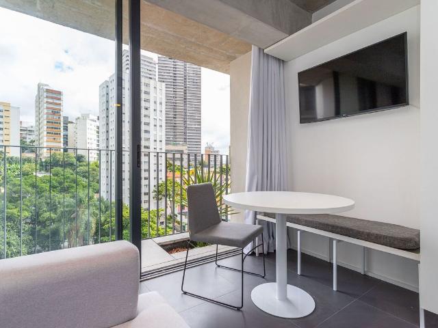 studio de 28m², 1 em Vila Madalena