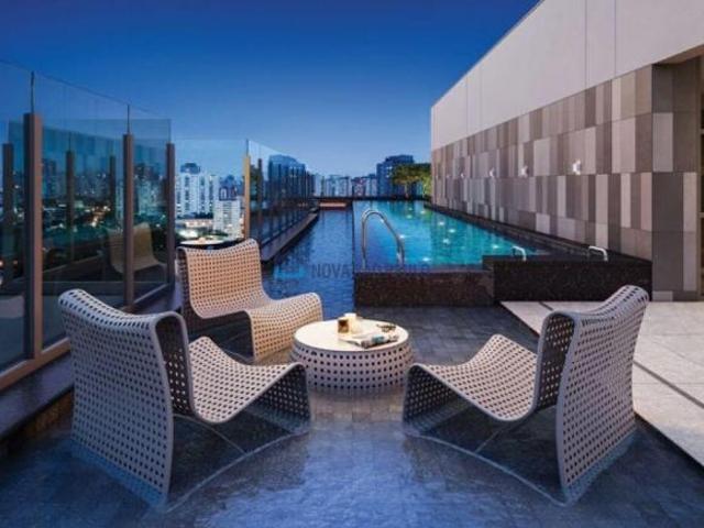 Studio de 29,76m² à venda em Moema, próximo ao metrô