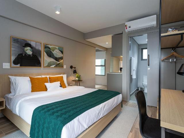 studio de 31m², 1 em Consolação