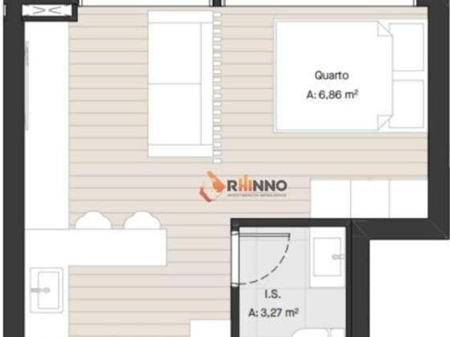 Studio de 32 m² á venda no bairro Batel