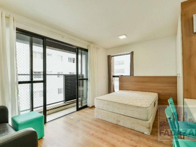 Studio de 34 m² na Padre Giacomo Cusmano Campina do Siqueira Curitiba PR, aluguel por R$ 1.800/mês