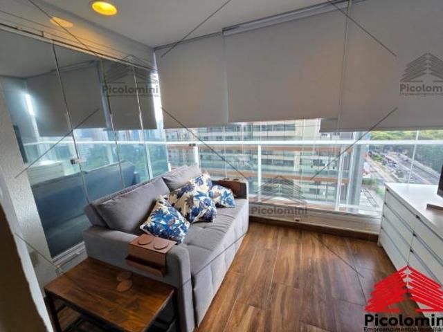 STUDIO DE 35M² NO EDIFICIO LONDON, AUTOMATIZADO COM ALEXA, AR CONDICIONADO E 01 VAGA DE GARAGEM COB