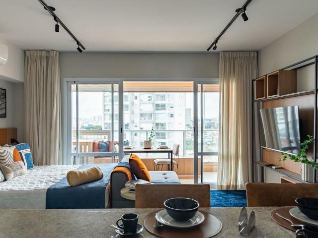 studio de 42m², 1 em Brooklin