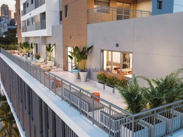 Studio de 48,08 m² à venda em Moema, próximo ao metrô