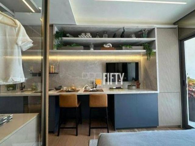 Studio de Design Nórdico em Moema: 27m², Lazer Completo e Localização Nobre Entrega em Janeiro de