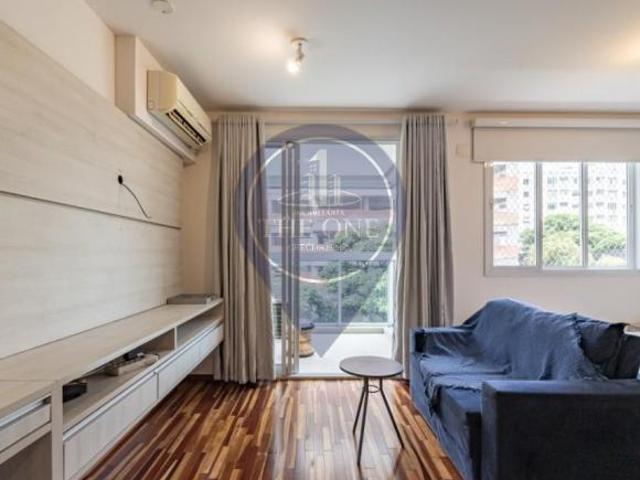 Studio de luxo à venda no Paraíso: 1 quarto, 2 salas, 2 banheiros, 1 vaga de garagem, 42m² em São Pa