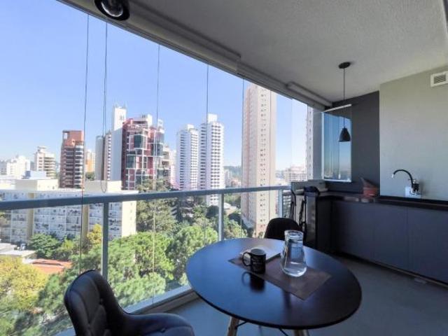 Studio de Luxo à Venda em Condomínio Exclusivo no Real Parque, São Paulo 1 Quarto, 1 Banheiro, 1 V