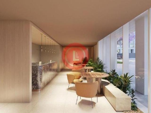 Studio de Luxo à Venda em Condomínio na Vila Nova Conceição, São Paulo SP: 1 Quarto, 1 Sala, 1 Banhe