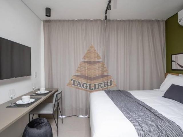 Studio decorado com 25m2 Anália Franco