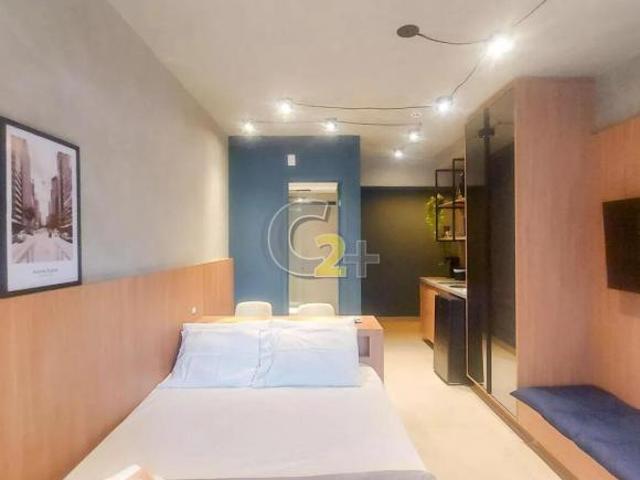 Studio decorado à venda em Perdizes com 1 quarto, sem vaga