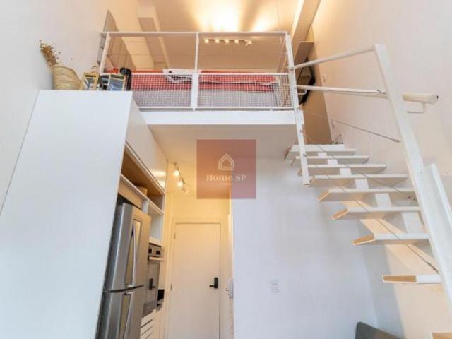 Studio duplex para venda com 1 dormitório, 30m2 Be Urban Metrô Brooklin