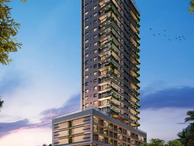 Studio em Campo Belo, São Paulo/SP de 27m² 1 quartos à venda por R$ 442.996,00