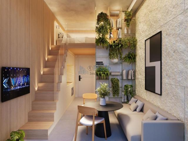 Studio em Centro, Curitiba/PR de 28m² 1 quartos à venda por R$ 421.414,00
