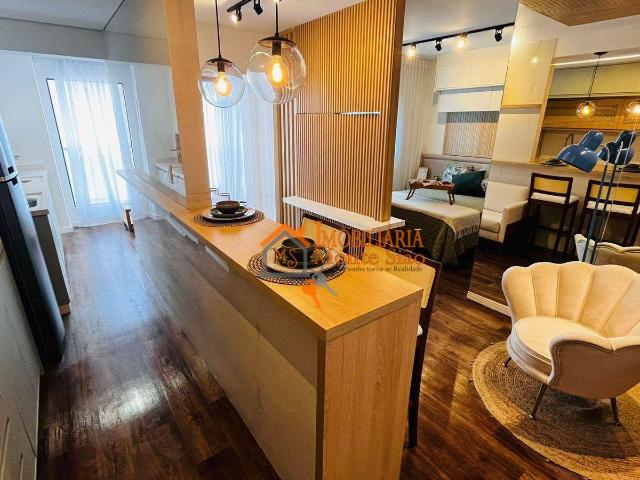 Studio em Centro, Guarulhos/SP de 30m² 1 quartos à venda por R$ 292.900,00