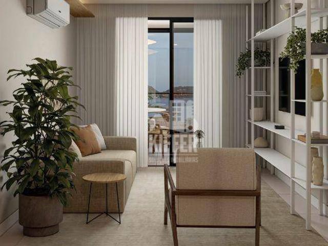 Studio em Charitas, Niterói/RJ de 30m² 1 quartos à venda por R$ 351.790,00
