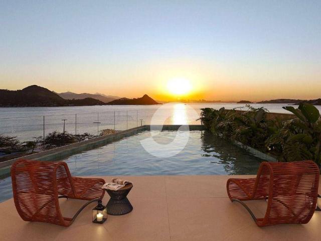 Studio em Charitas, Niterói/RJ de 33m² 1 quartos à venda por R$ 506.000,00
