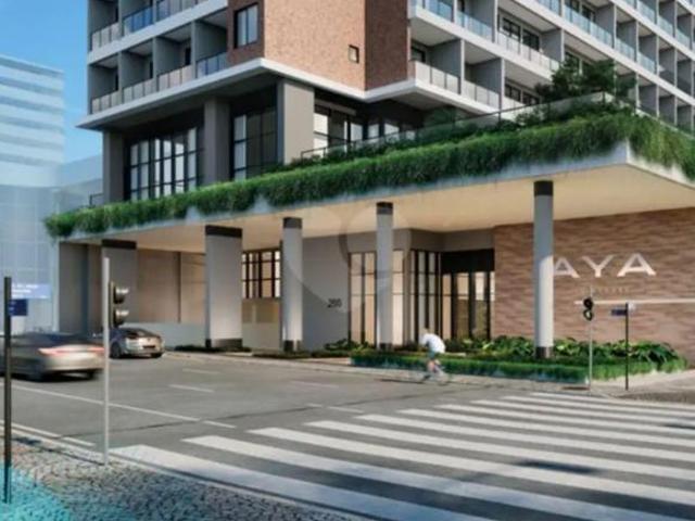 Studio em Andar Alto com Sacada e Vista Livre | 21m² | Centro de Curitiba | Ideal para Investimento