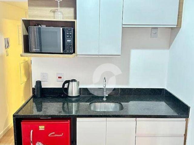 Studio em Boa Viagem, Niterói/RJ de 17m² 1 quartos à venda por R$ 369.900,00