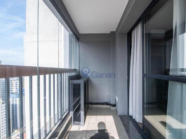 Studio em Brooklin Paulista, São Paulo/SP de 25m² 1 quartos à venda por R$ 479.000,00 ou para locação R$ 3.200,00/mes