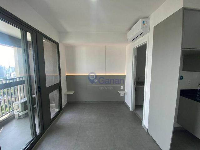 Studio em Brooklin Paulista, São Paulo/SP de 25m² 1 quartos à venda por R$ 599.900,00