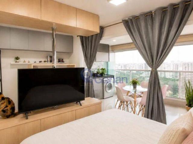 Studio em Brooklin Paulista, São Paulo/SP de 41m² 1 quartos à venda por R$ 720.900,00