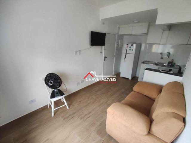 Studio em Gonzaga, Santos/SP de 39m² 1 quartos à venda por R$ 399.000,00