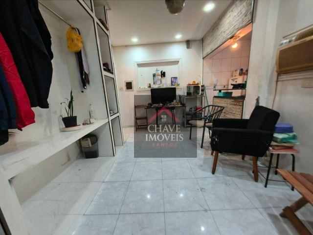 Studio em Embaré, Santos/SP de 28m² 1 quartos à venda por R$ 319.000,00