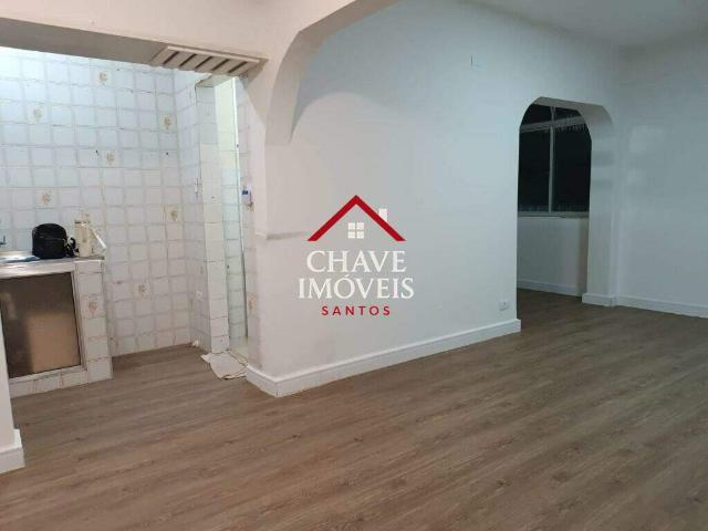 Studio em Embaré, Santos/SP de 38m² 1 quartos para locação R$ 3.000,00/mes