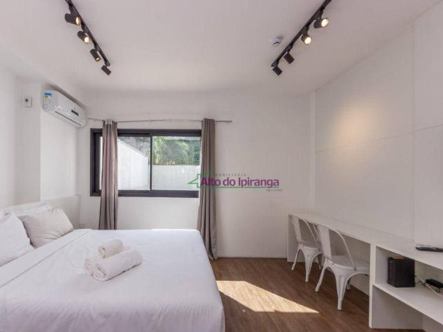 Studio em Indianópolis, São Paulo/SP de 26m² 1 quartos à venda por R$ 409.000,00